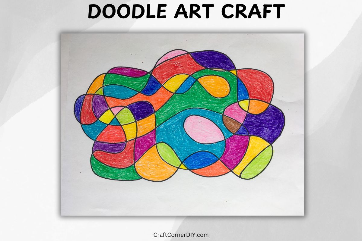 Easy Doodle Art For Kids | Craft Corner DIY