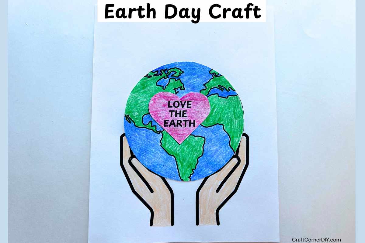 Earth Day Craft for Kids | Craft Corner DIY
